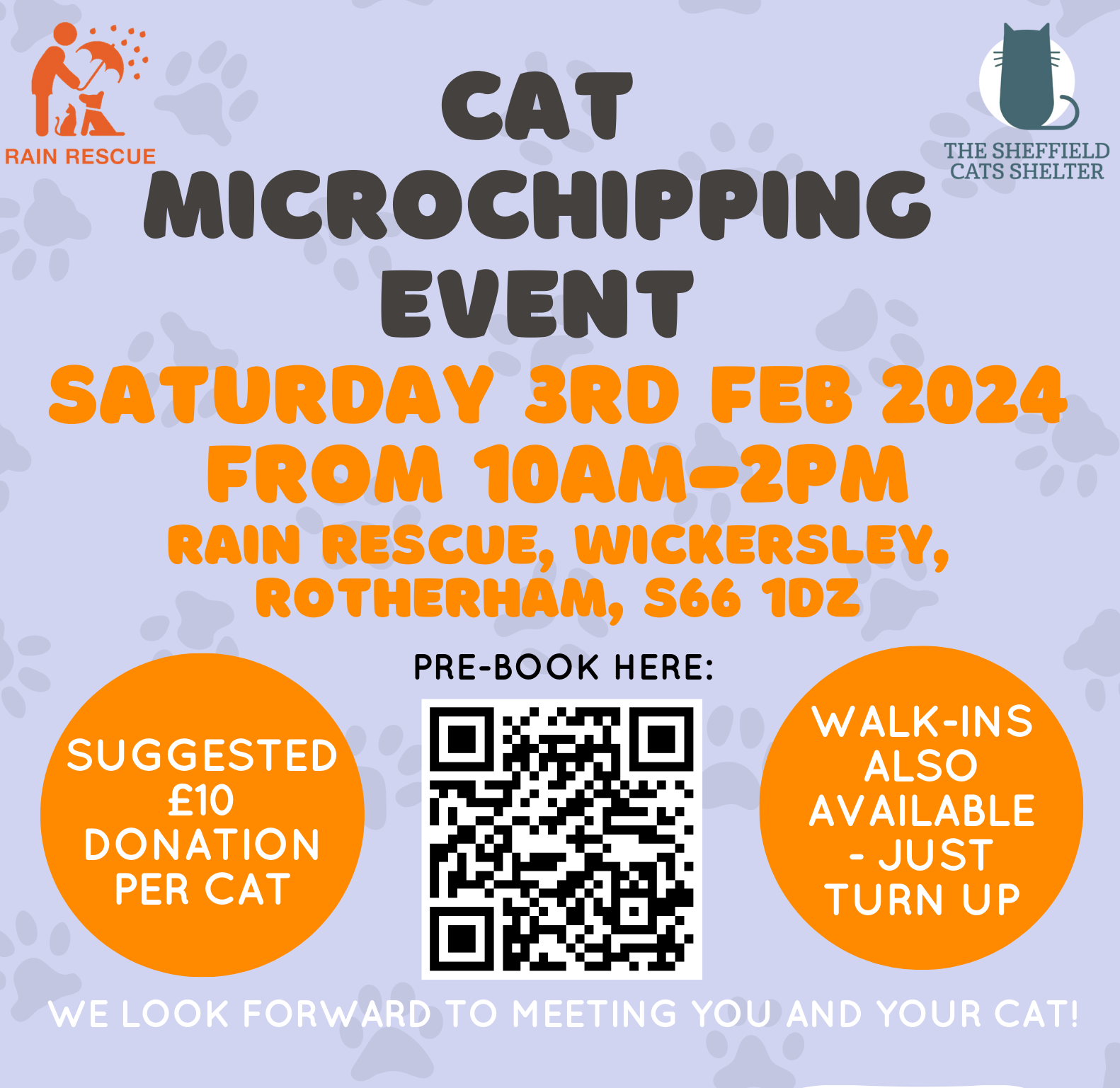 Microchipping Drive This Saturday - RainRescue